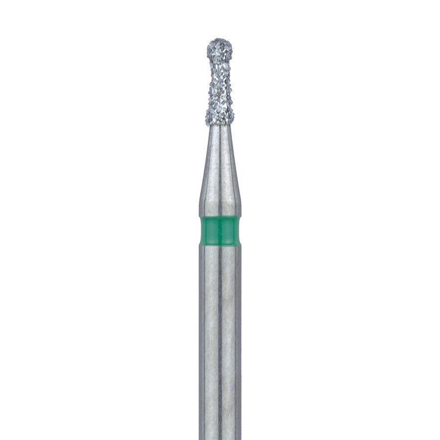 Round Diamond Bur, With Neck, 1mm Ø, Coarse, FG -802G-010-FG