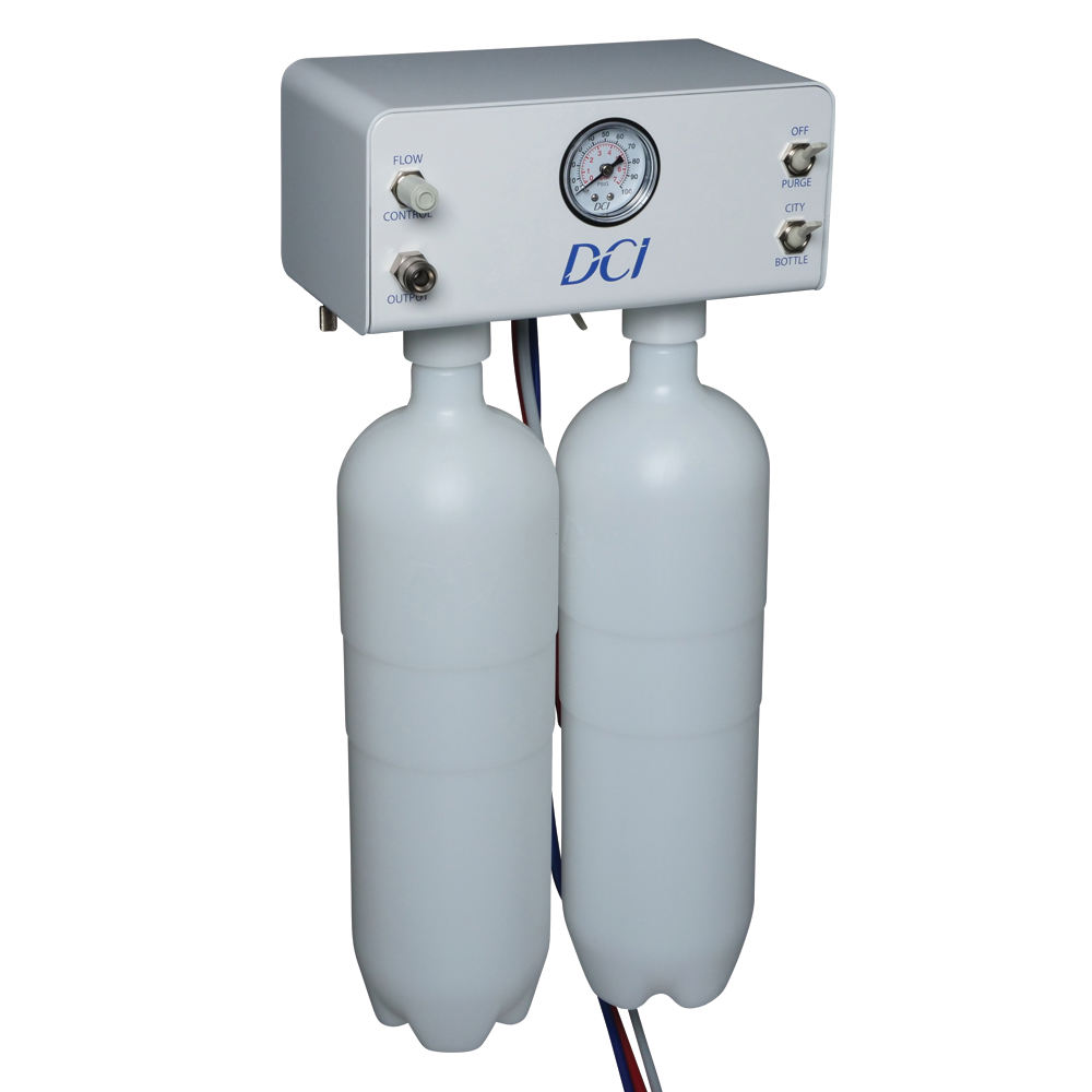 Asepsis Self-Contained Deluxe QS Dual Water System w/2 Liter Bottle