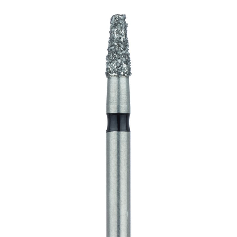 Tapered Round Edge Diamond Bur, 1.8mm Ø, Super Coarse, 1.2mm Tip Ø, FG ...