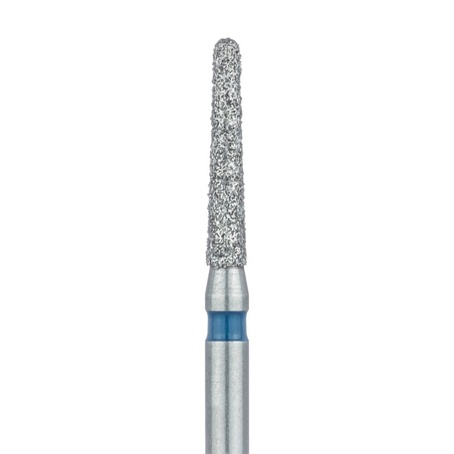 Round End Taper Chamfer Diamond Bur, 1.4mm Ø, Medium, FG - 856-014-FG | Avtec Dental