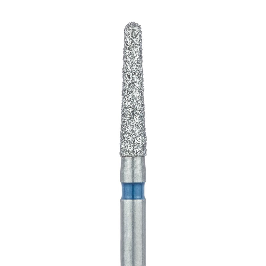 Round End Taper Chamfer Diamond Bur, 1.6mm Ø, Medium, FG - 856-016-FG | Avtec Dental