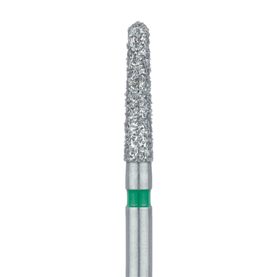 Round End Taper Chamfer Diamond Bur, 1.8mm Ø, Coarse, FG - 856G-018-FG ...