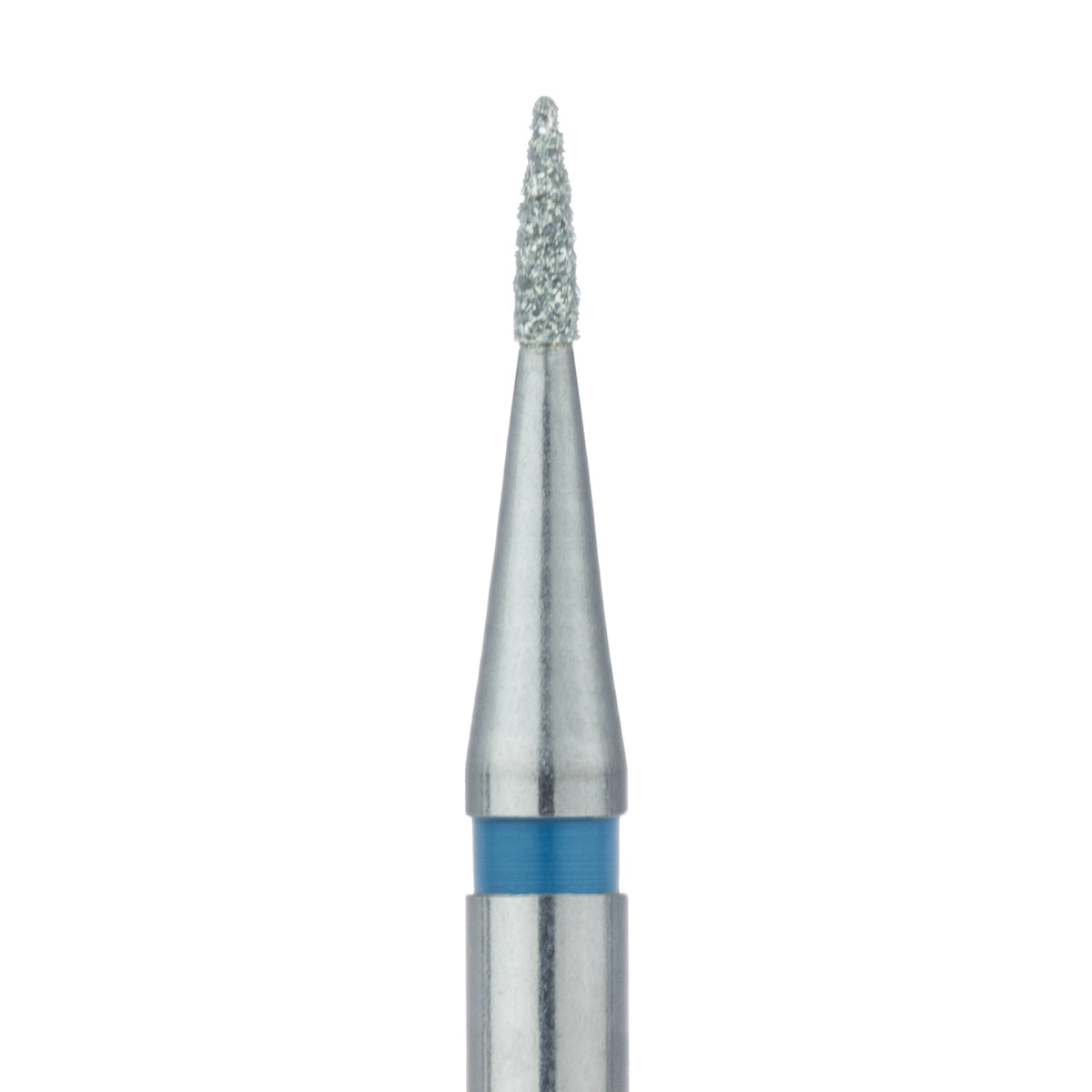 Short Flame Diamond Bur, 1mm Ø, Medium, RA - 860-010-RA | Avtec Dental