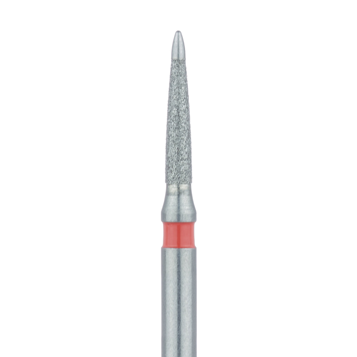 Flame Diamond Bur, Safe End, 1.2mm Ø, Fine, FG - 861KF-012-FG
