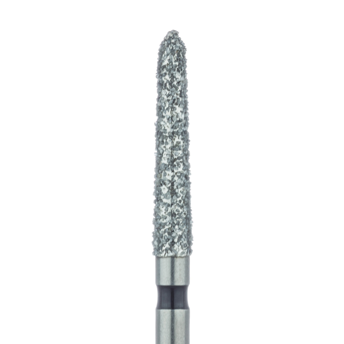 Long Tapered Torpedo Diamond Bur, Shoulder, 2.1mm Ø, Super Coarse, FG