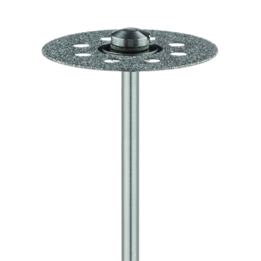 Diamond Bur, Perforated Disc, Double Sided, 0.5mm Thick, 22mm Ø, HP ...