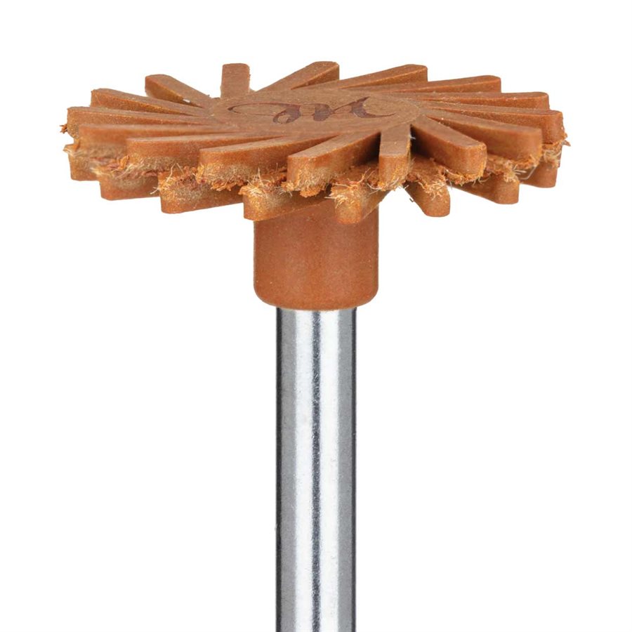 Twist 3D Print Polisher, 14.0mm Ø, Pre-Polish, Orange, RA - DPP01-140-