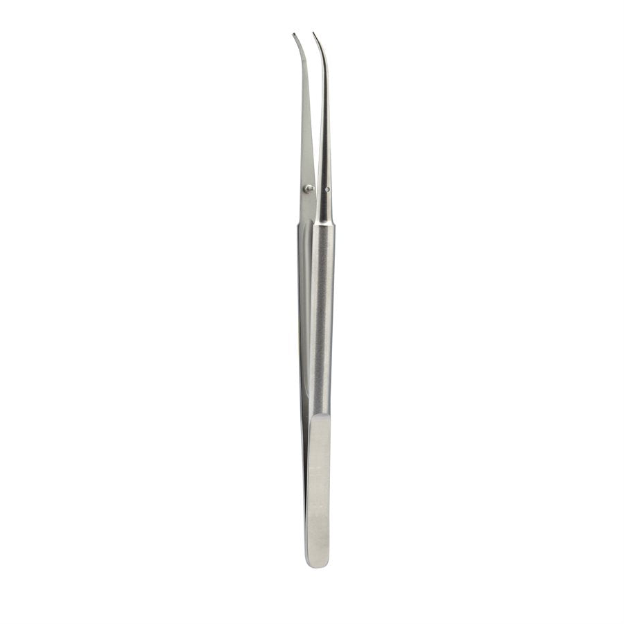 Surgery, Hand Instrument Curved Micro Surgical Forceps, 180mm Length