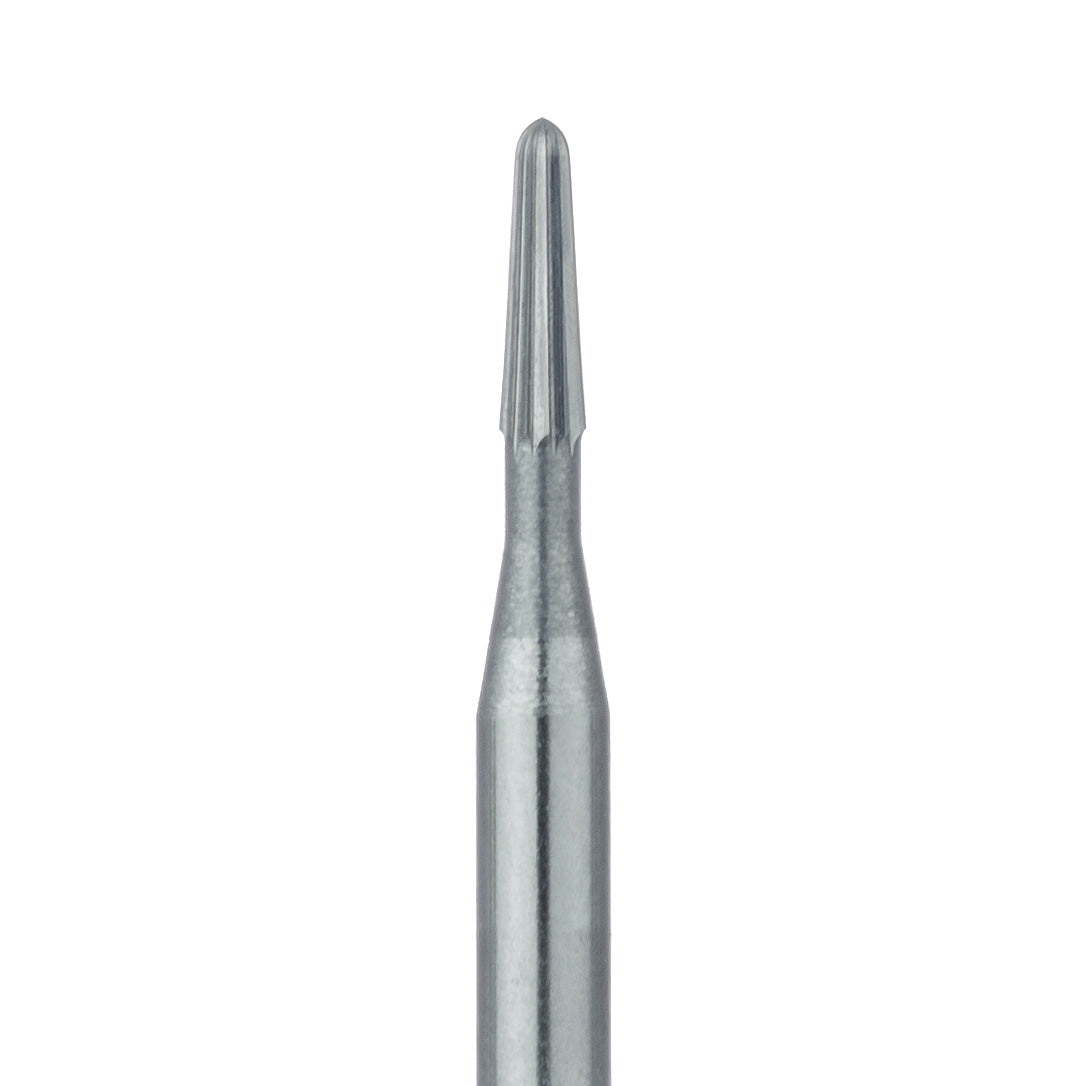 Trimming & Finishing Carbide Bur, Fine, Round End Taper, US#7802, 1mm Ø ...