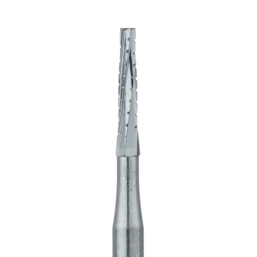 Operative Carbide Bur, Long Tapered Fissure Cross Cut, US#701L, 1.2mm