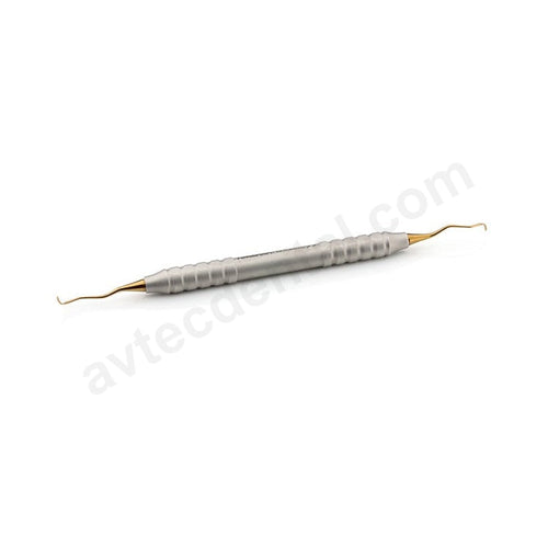 Gracey Curette 11/12, Gold Titanium, Tru-Grip® | Avtec Dental
