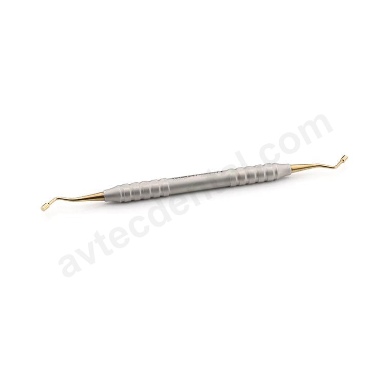 3mm Jovanovic Implant Bone Packer, Smooth, Gold Titanium, Tru-Grip ...