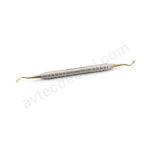 3mm Jovanovic Implant Bone Packer, Smooth, Gold Titanium, Tru-Grip ...