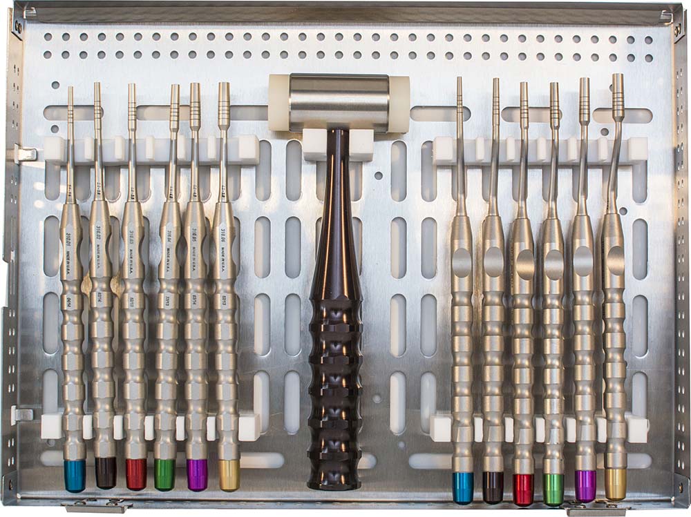 Osteotome Kit - Convex (Copy) | Avtec Dental