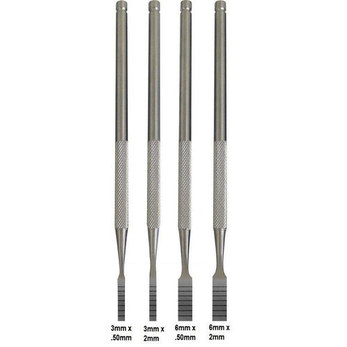 Ridge Splitting 4 Chisel Set | Avtec Dental