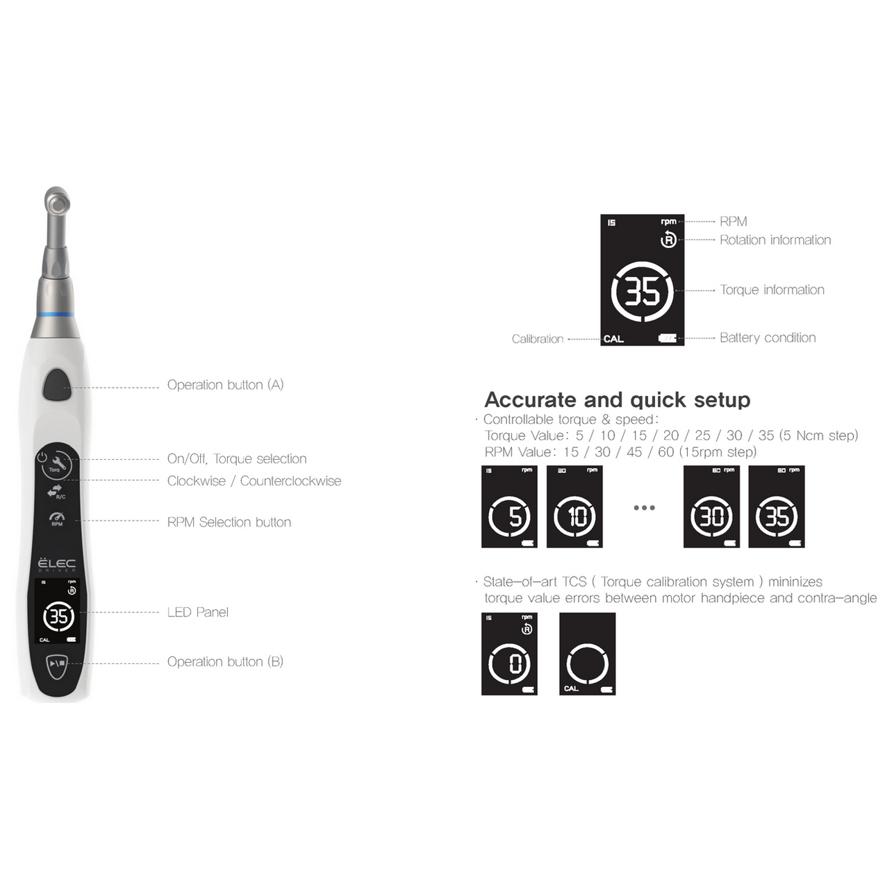 Electric Wireless Torque Driver | Avtec Dental
