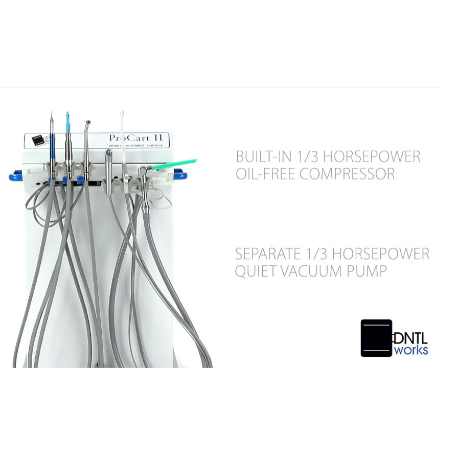 ProCart II Self-Contained, Mobile Treatment Console (120 V) | Avtec Dental