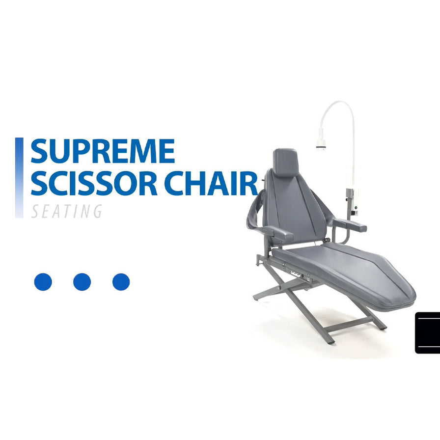 Supreme Scissors Base Portable Chair | Avtec Dental