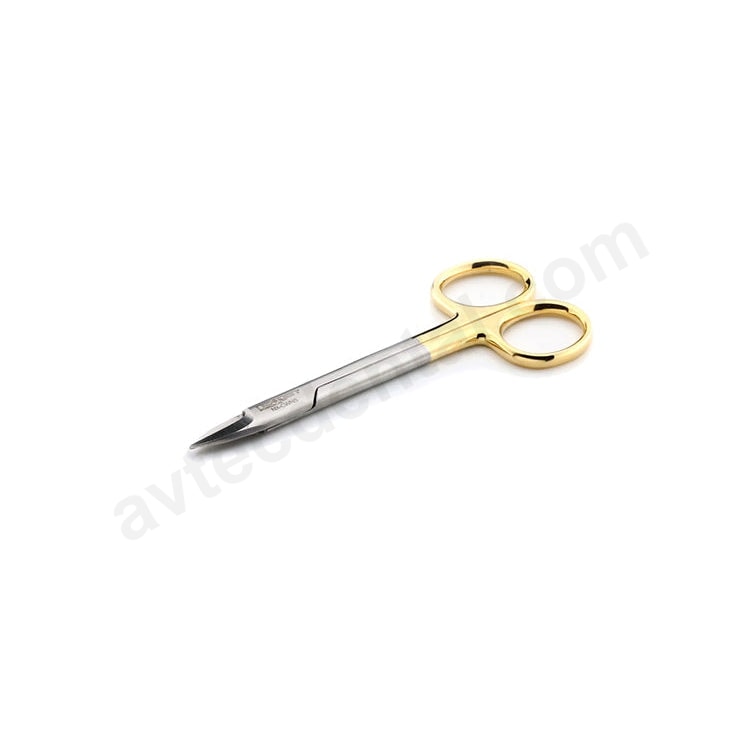 Crown Scissors, Straight, Stainless, 110mm | Avtec Dental