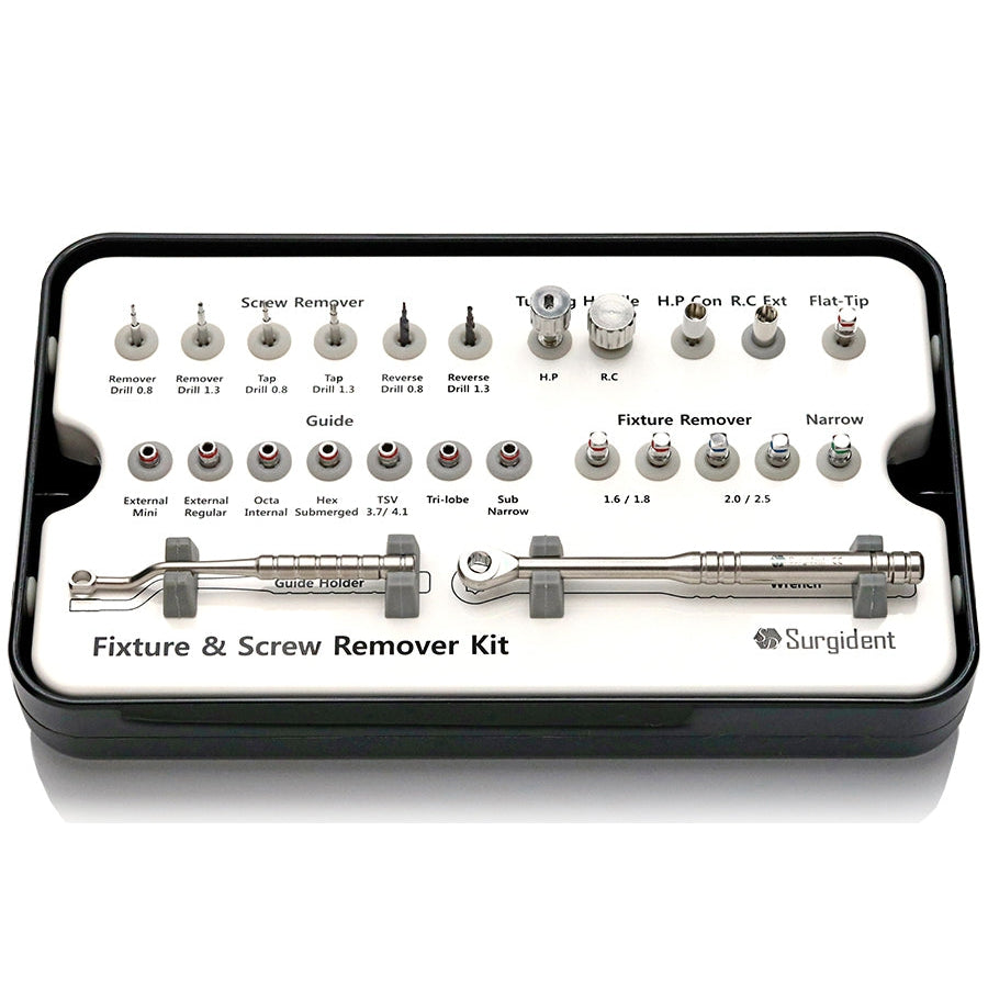 Implant Fixture & Prosthetic Screw Remover Kit | Avtec Dental