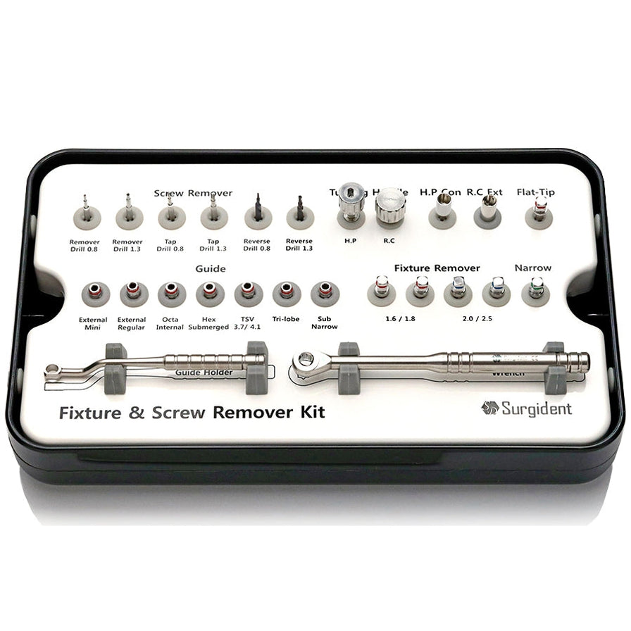 Implant Fixture & Prosthetic Screw Remover Kit | Avtec Dental